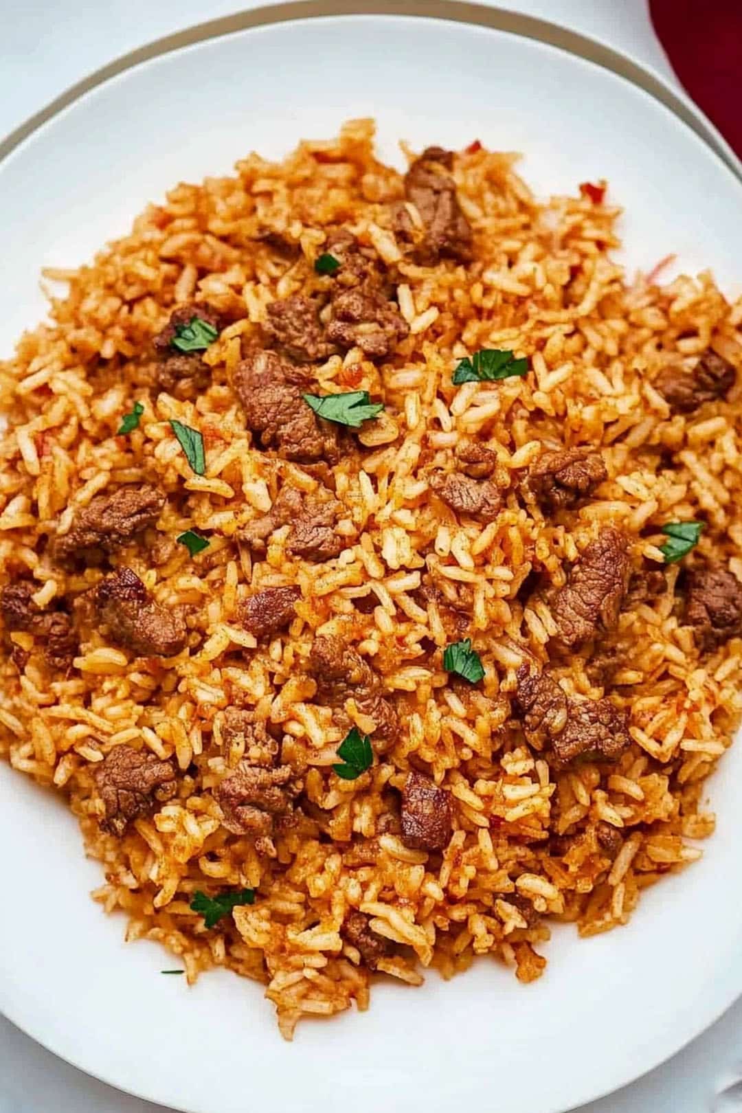 Riz et Bœuf en Une Seule Casserole - Recettes de Cuisine Africaine